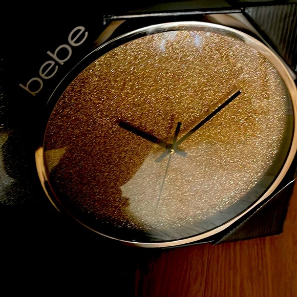 Wall Decor | Clock From Bebe | Poshmark